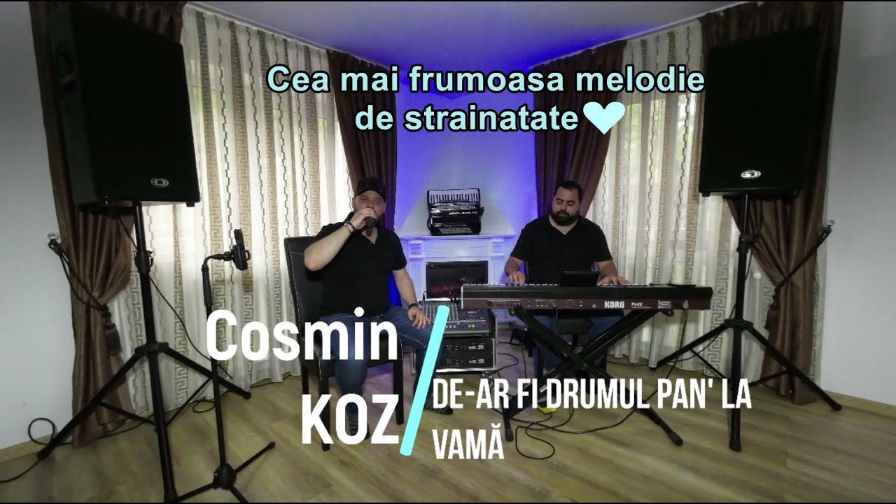 Cosmin KOZ || De-ar fi drumul pan’ la vamă | Video 4K LIVE 2024 | COVER ...