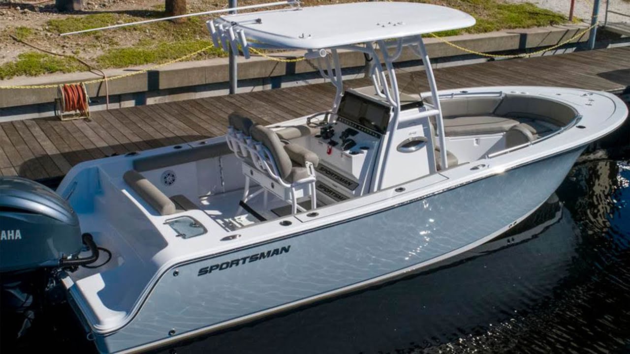 242 Sportsman Center Console - Boat House Cape Coral Boat Club - YouTube