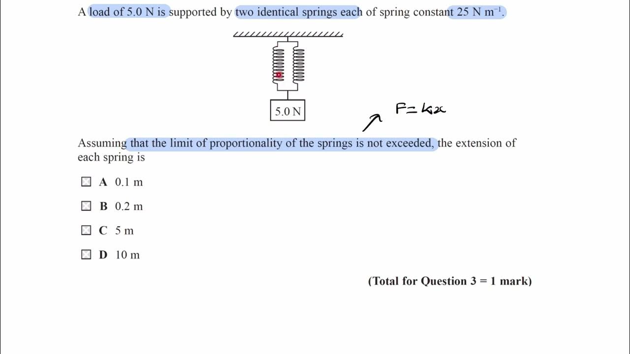 Materials Exam Questions - A Level Physics AQA, Edexcel, OCR A (level 1) - YouTube