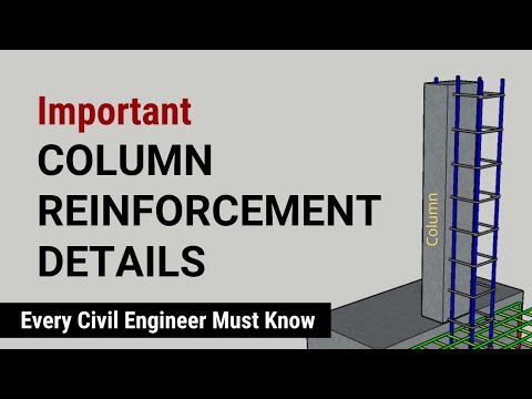 Important Column Reinforcement details | Long Column and Short Column ...