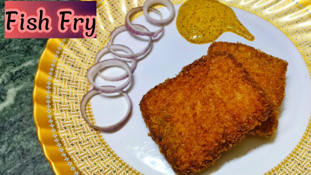 kolkata style fish fry | bengali fish fry | fish fry | bhetki fish fry ...