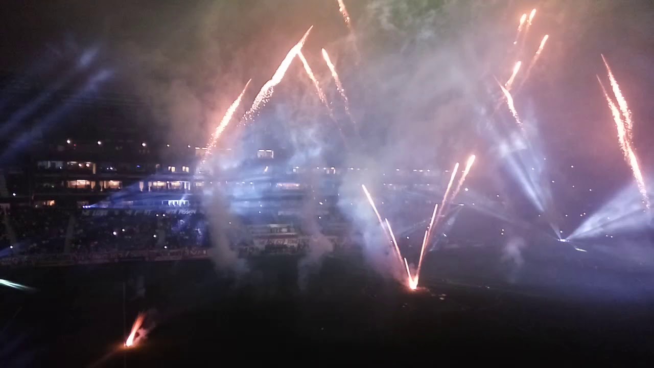 Red Bull Arena - Red Bull New York - RBNY - Fireworks Night 2017 - YouTube