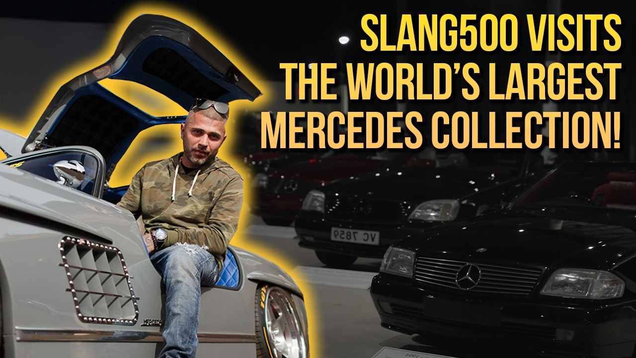 Slang500 Visits The World's Largest Mercedes Collection! - YouTube