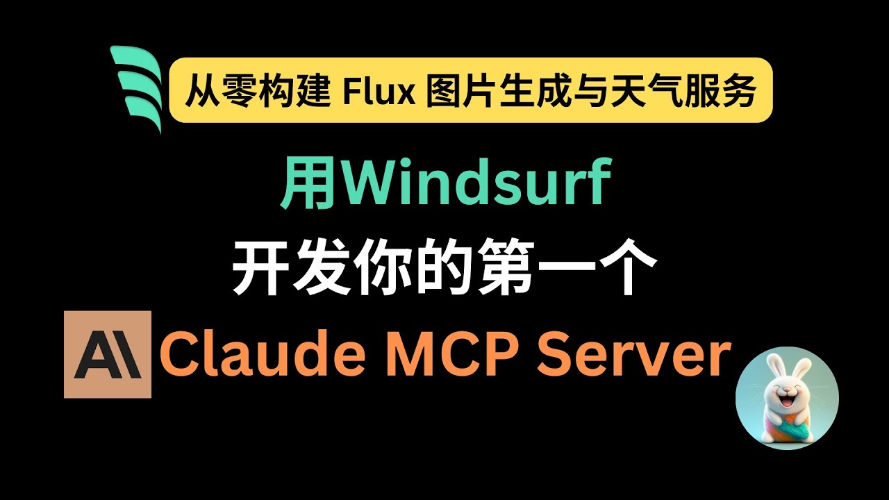 用Windsurf开发你的第一个Claude MCP Server：从零构建 Flux 图片生成与天气服务 - YouTube