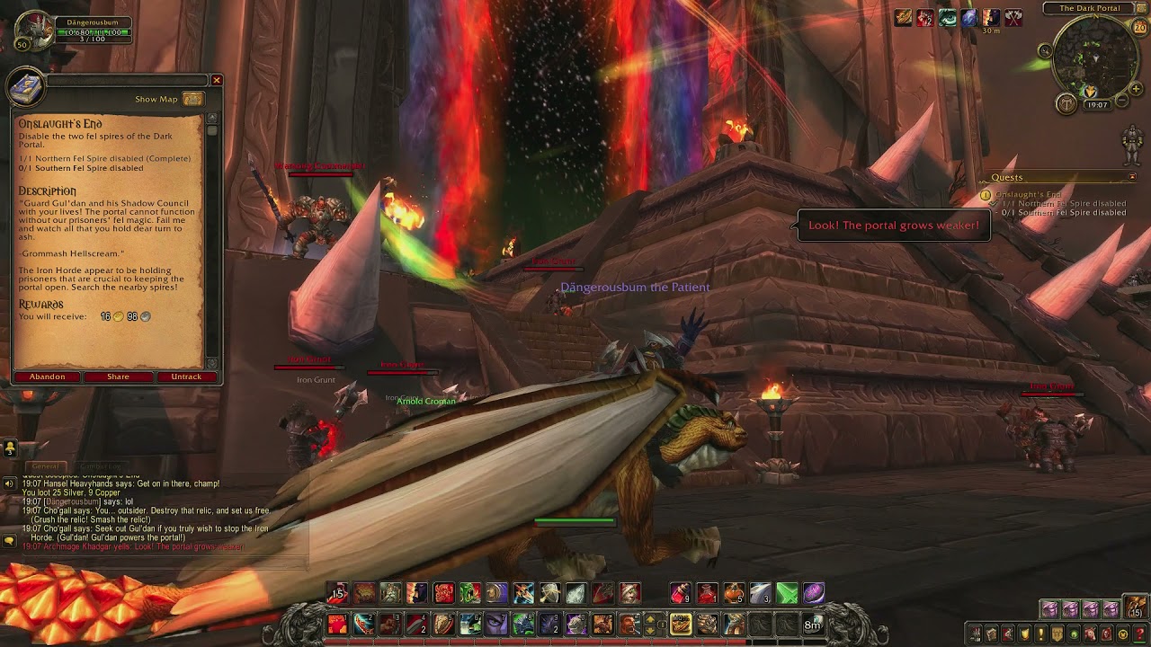 World of Warcraft: Onslaught's End - Quest ID 34392 (Gameplay ...