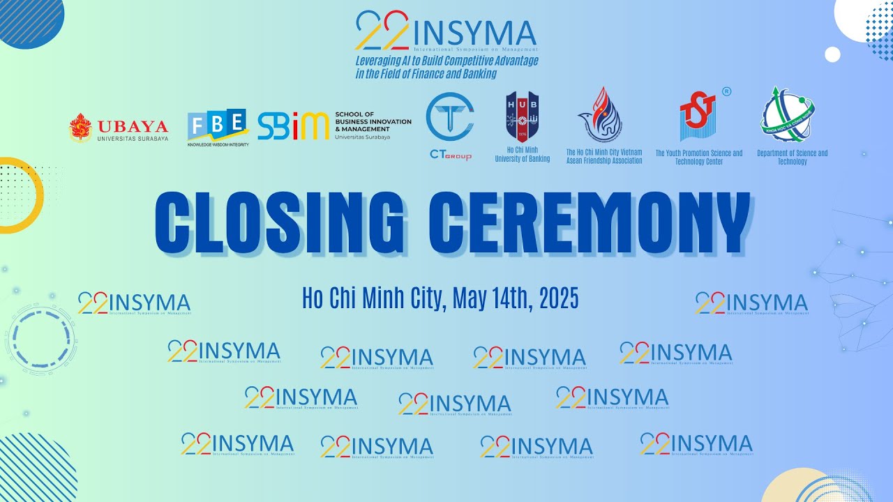 CLOSING CEREMONY OF 22ND INSYMA - YouTube