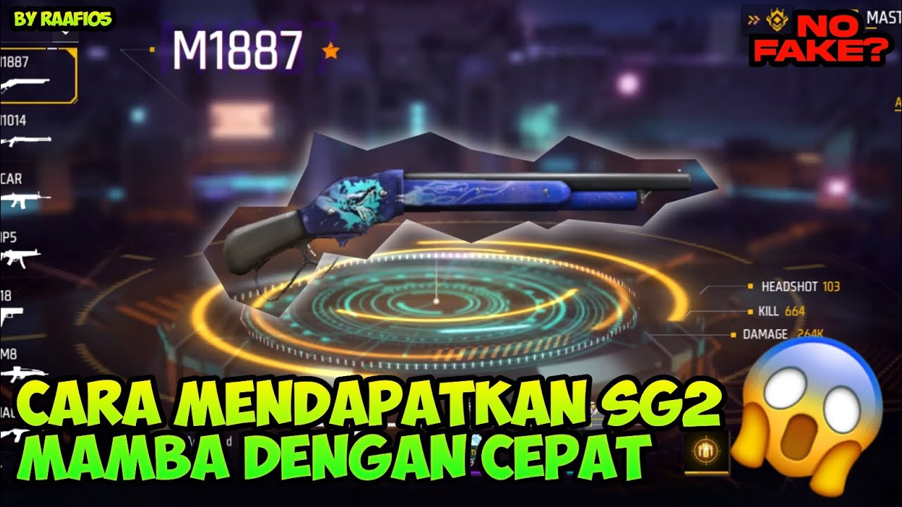 CARA CEPAT MENDAPATKAN SKIN SG2 MAMBA! CUMA 4 MENIT😱 - YouTube