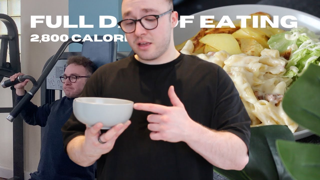 FULL DAY OF EATING ON A BULK - 2,800 Calories - YouTube