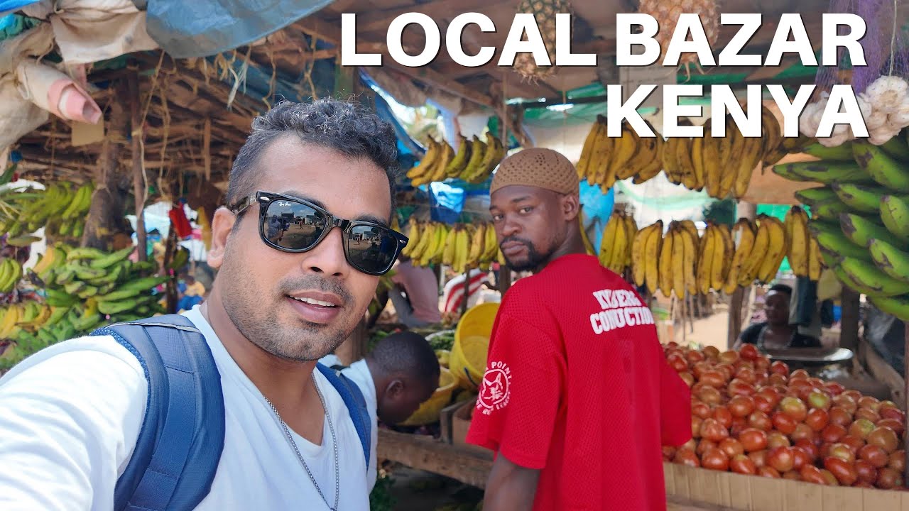 Exploring Local Bazar in Diani | Vibrant Market Life in Kenya | Travel ...