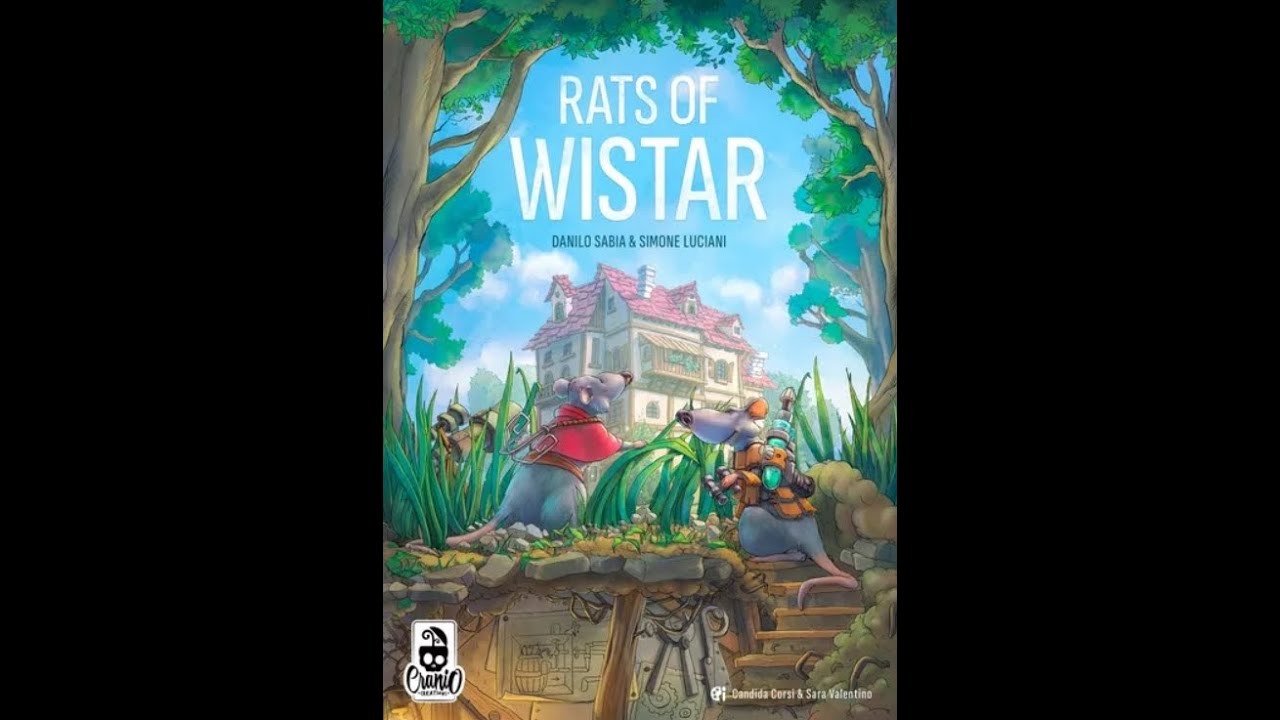 Rats Of Wistar ! Expli-Partie à 4 joueurs via Tabletop simulator ! # ...