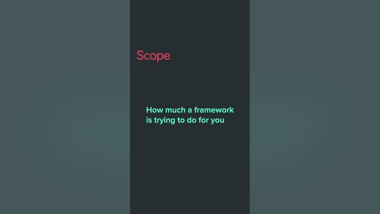 Which Web Framework Is Better React Vue Angular Youtube
