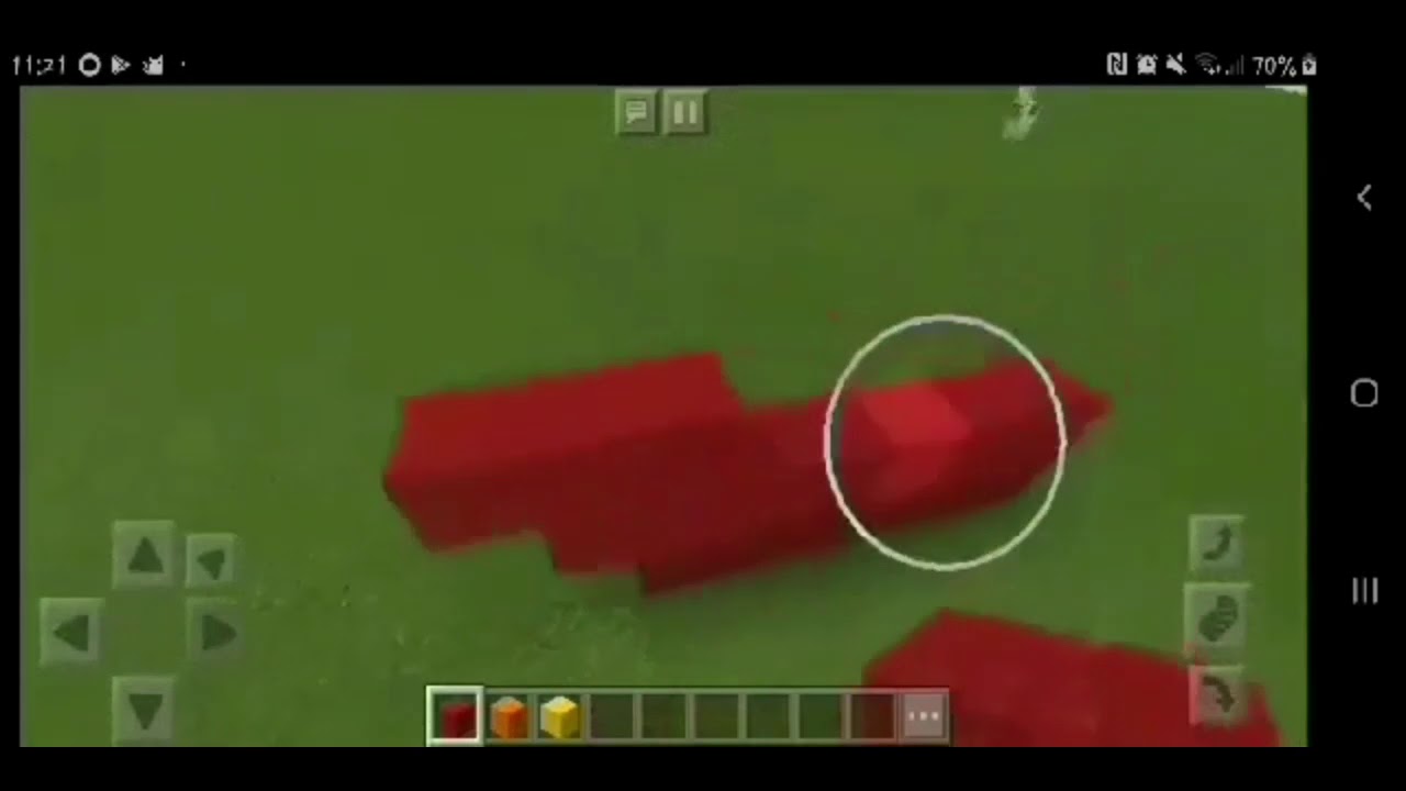 Fire ball/ meteor | minecraft pixel art - YouTube