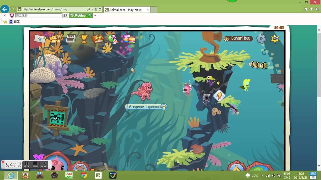 Making a new account on Animal Jam - YouTube