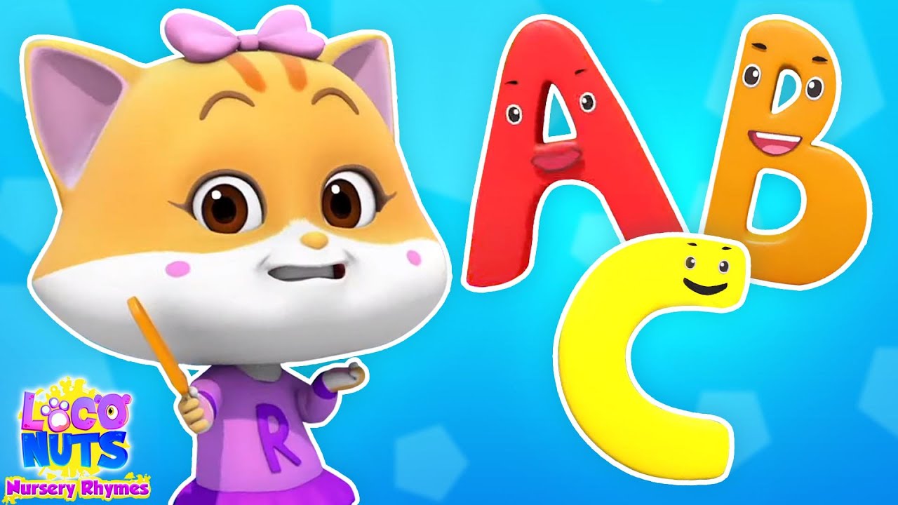 Abc Song, Learn Alphabet Sound + More Preschool Rhymes and Children ...