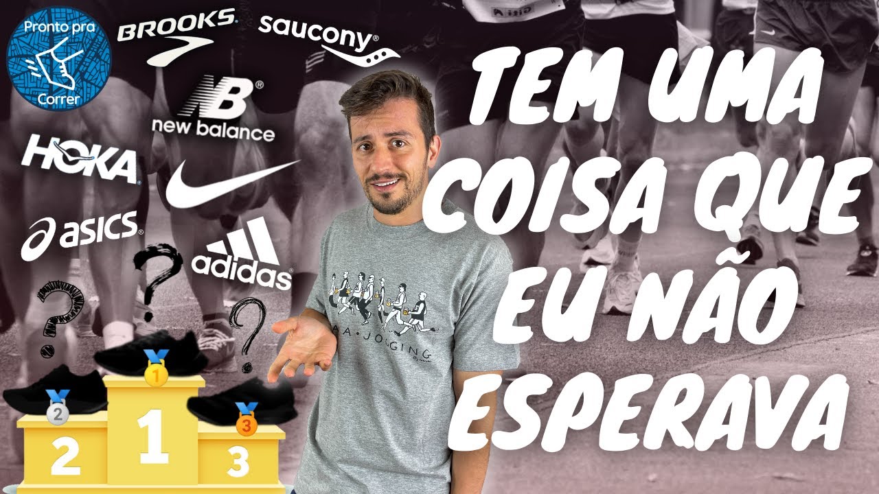 Qual a marca mais utilizada numa maratona? E quais são os tênis ...
