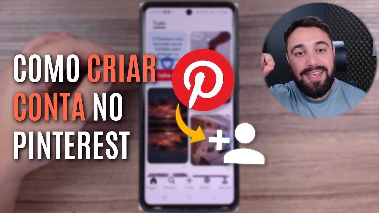 COMO CRIAR UMA CONTA NO PINTEREST - YouTube