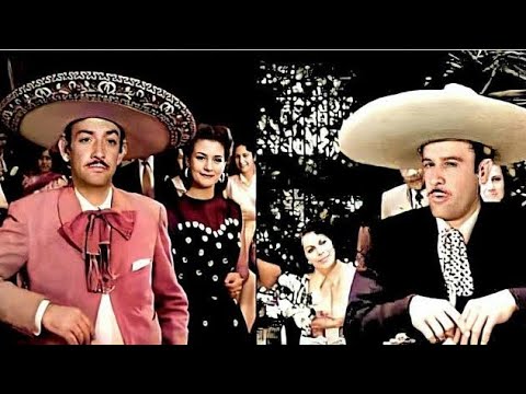 Jorge Negrete Y Pedro Infante Coplas A Color HD - YouTube