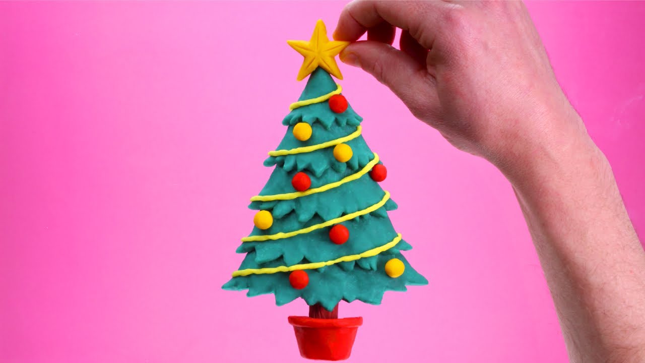 Stop Motion - Christmas Tree Fail (Claymation) - YouTube
