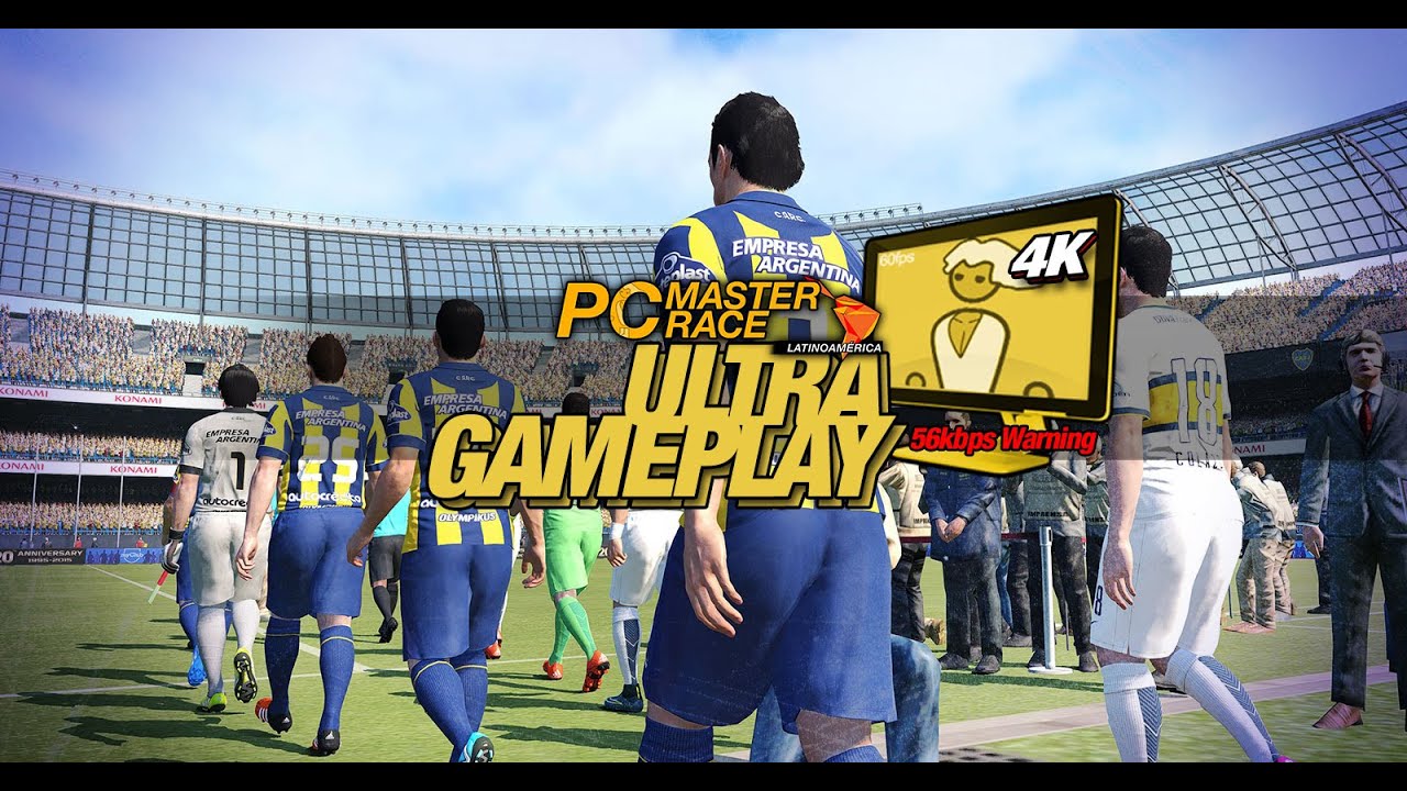 Ultra Gameplay - Pro Evolution Soccer 2016 [4K] - YouTube