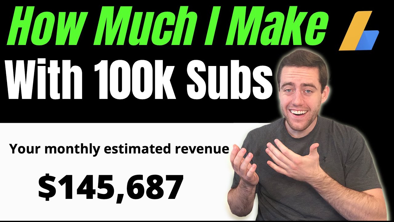 How Much I Make In A Month On YouTube With 100k Subscribers! - YouTube