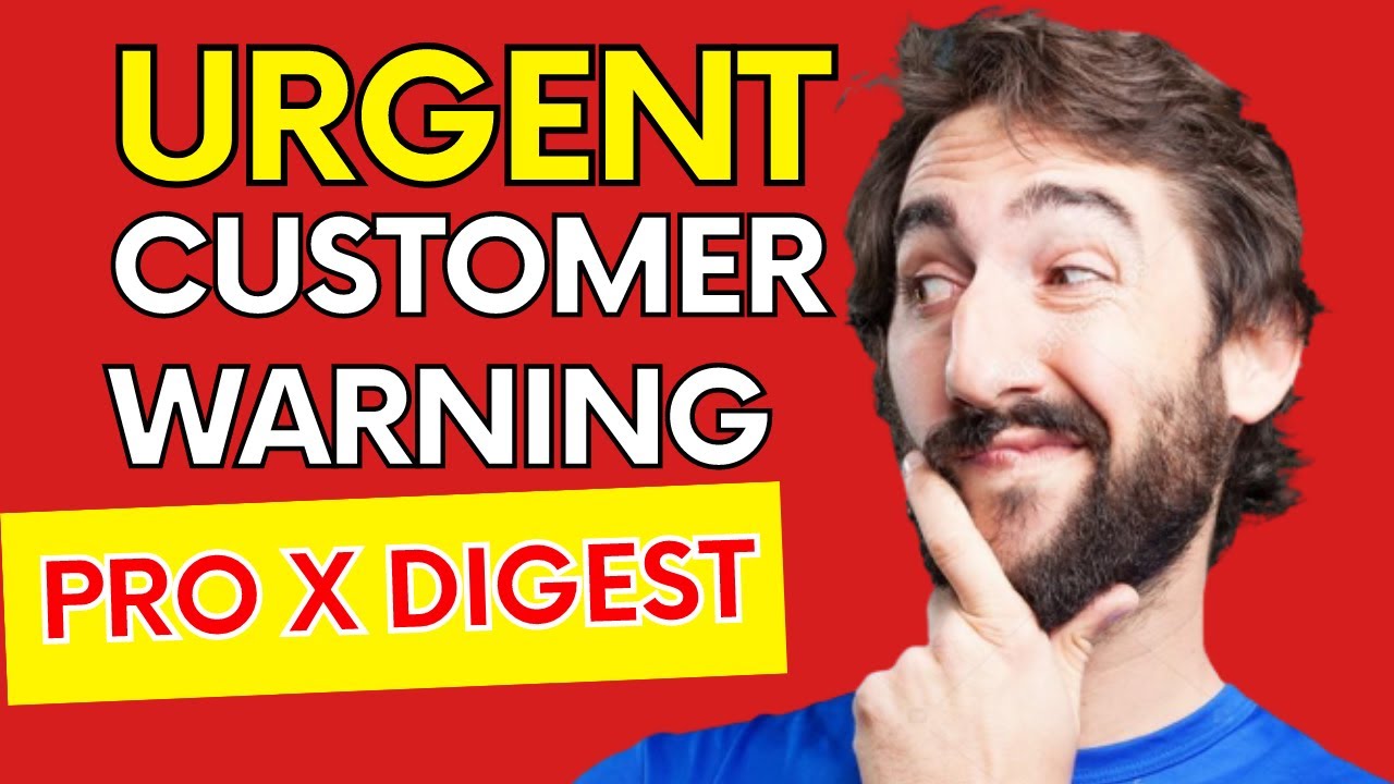 PRO X DIGEST 2023 [URGENT Customer Warning!] Pro X Digest Review - PRO ...