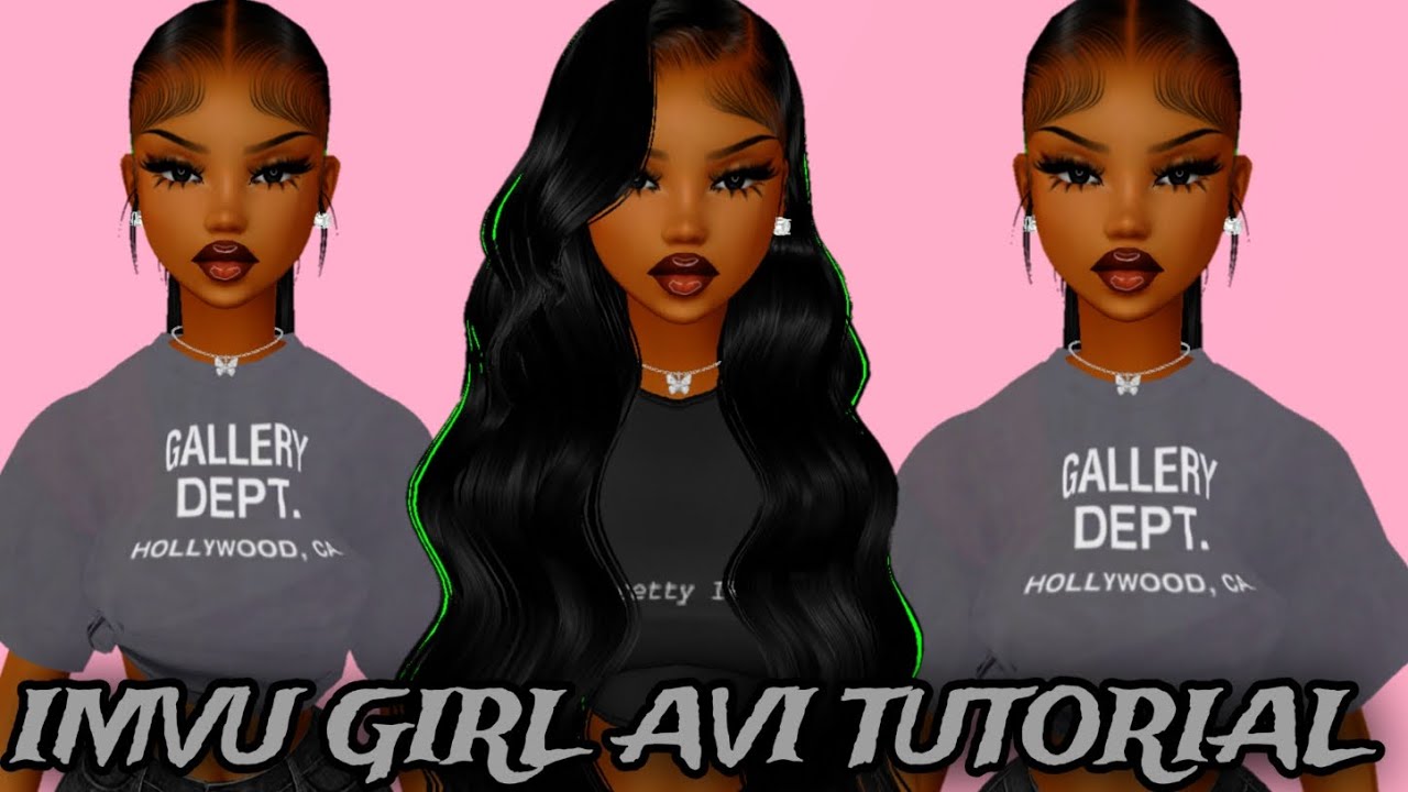 IMVU | TUTORIAL ON HOW TO MAKE THIS PRETTY IMVU GIRL AVI - YouTube