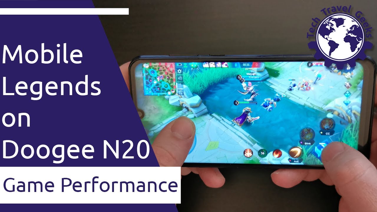 Mobile Legends on Doogee N20 - Game Performance - YouTube