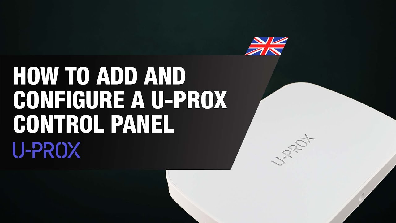 How to add and configure a U-PROX control panel | By Demes - YouTube