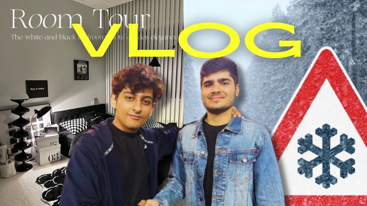 INTERNATIONAL STUDENT ROOM TOUR + CANADA FIRST SNOW VLOG - YouTube