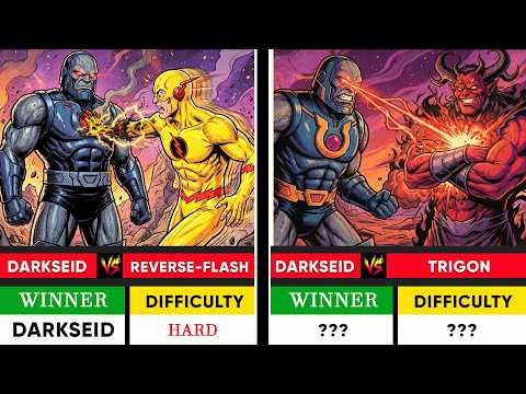 How Many DC Villains Can Actually Defeat Darkseid? (1-on-1)