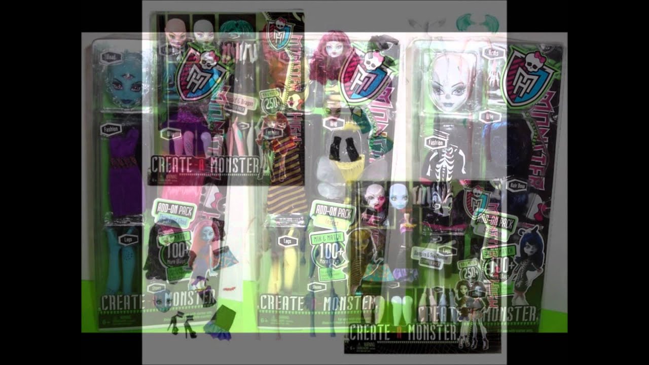 MonsterHigh Create a Monster (dolls) - YouTube