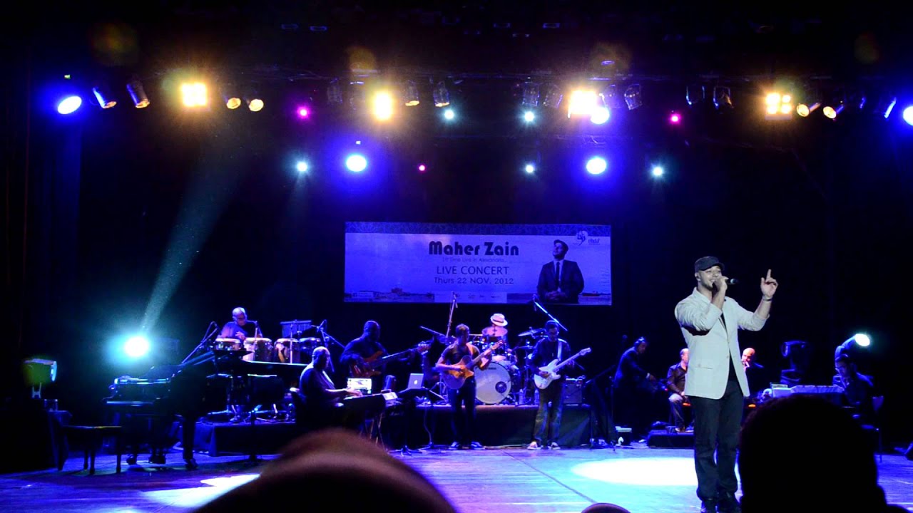 Radhitu Billahi Rabba HD-Maher Zain live in Alexandria Egypt - YouTube