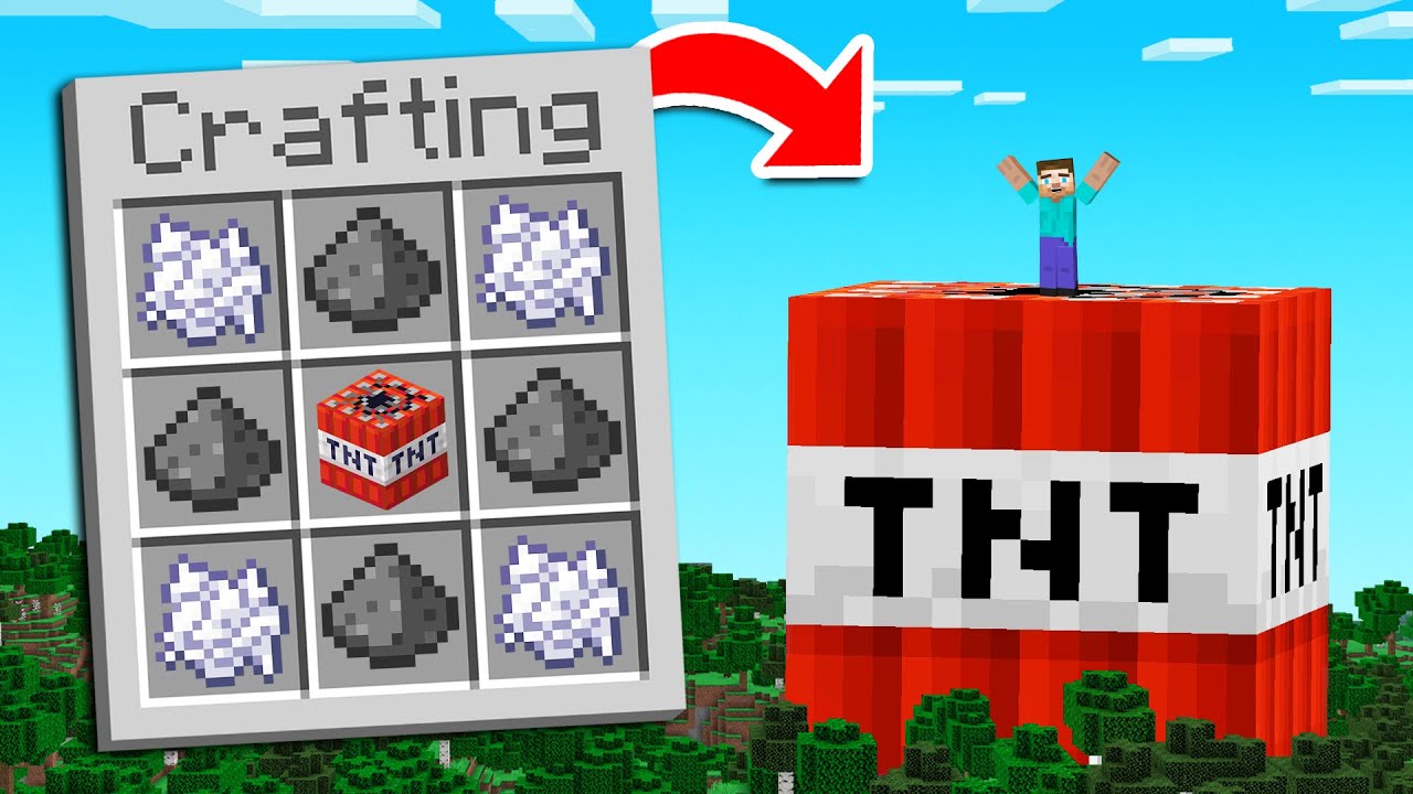 How To FULLY UPGRADE TNT In Minecraft! - YouTube