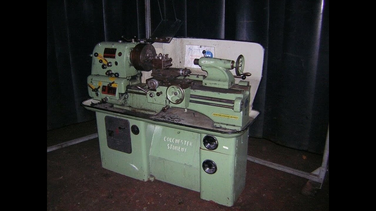 Colchester Student Lathe, a brief appraisal - YouTube