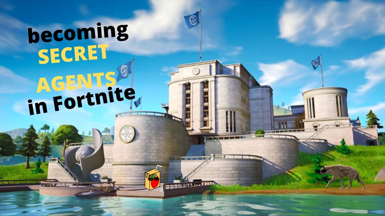 Becoming a SECRET AGENT in Fortnite - YouTube
