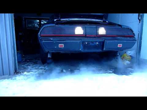 1979 firebird trans am 403 idle exhaust sound - YouTube