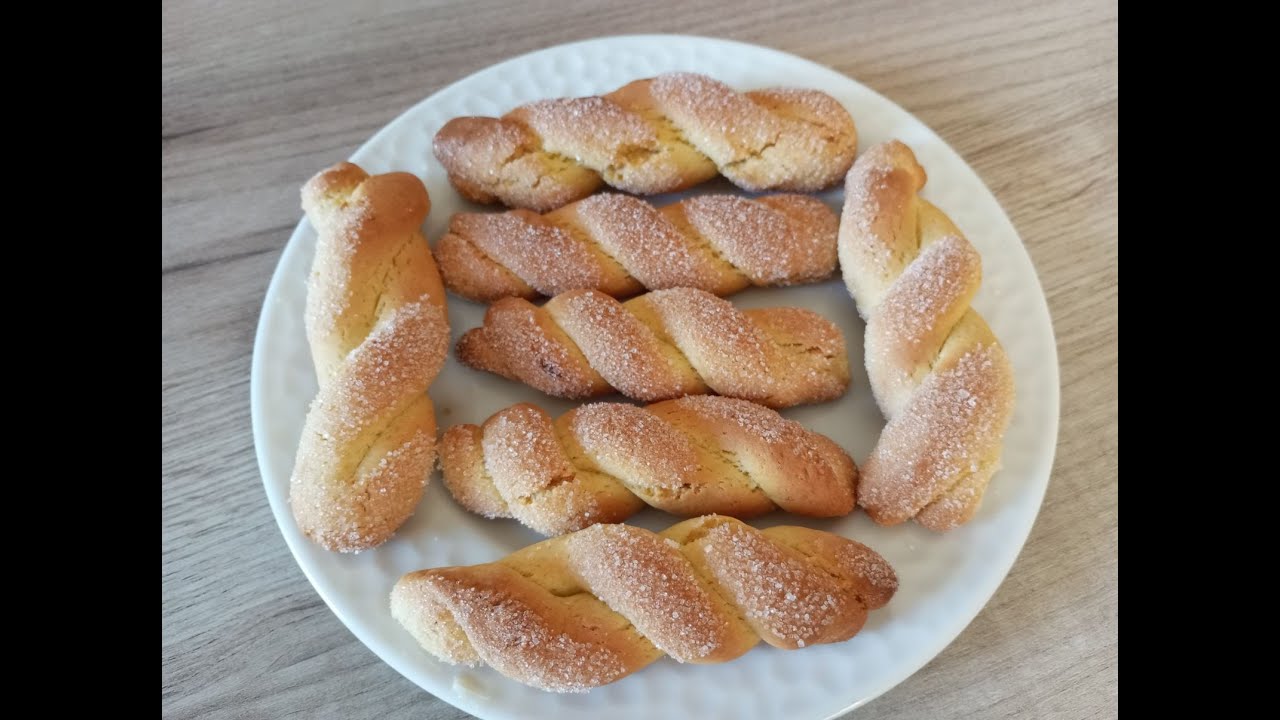 Κουλουράκια πορτοκαλιού! Η πιο εύκολη και γρήγορη συνταγή! - YouTube