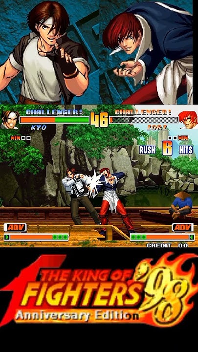 [TAS] kyo vs iori kof 98 anniversary edition - YouTube