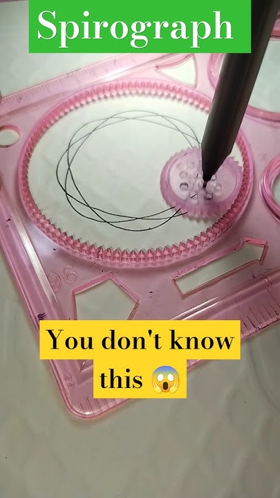 The Spirograph Technique: A Visual Guide to the Math Behind the Art - YouTube
