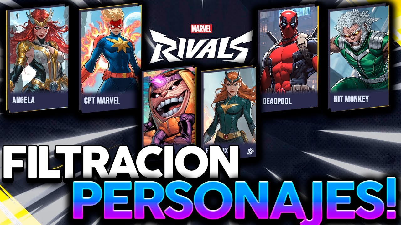 NUEVOS PERSONAJES EN MARVEL RIVALS! SE FILTRAN CONVERSACIONES ...