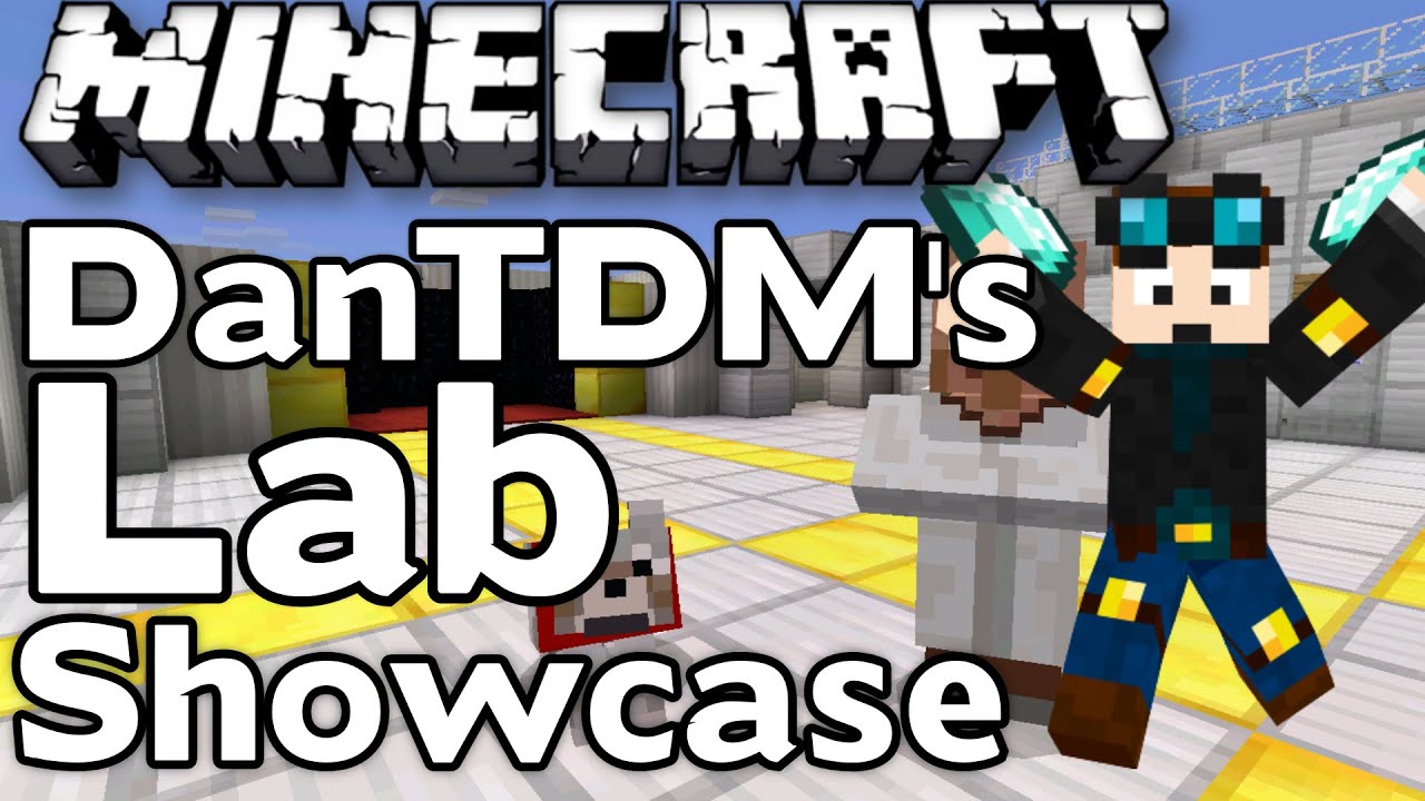Minecraft PS3/Xbox 360: Showcase Of TheDiamondMinecart/DanTDM's LAB ...