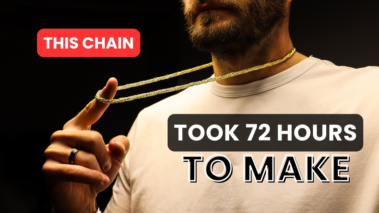 This Traditional 18K Gold Chain Making Process Will Leave You ...