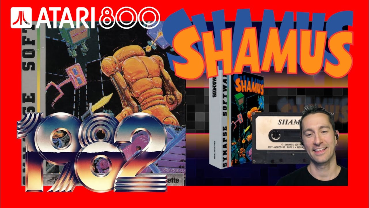 Tell the Shadow That SHAMUS Is Here! #retrogaming #arcade #atari - YouTube