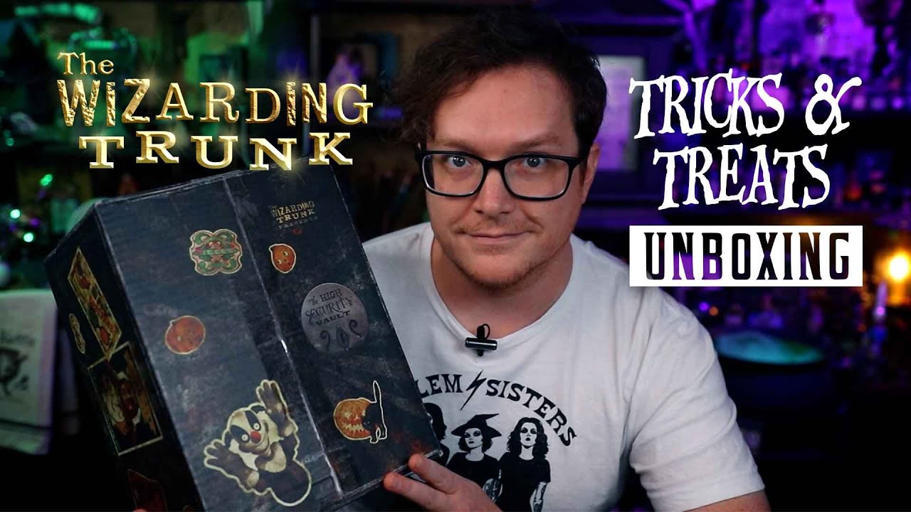 The Wizarding Trunk 🎃 Tricks and Treats Halloween Unboxing! - YouTube