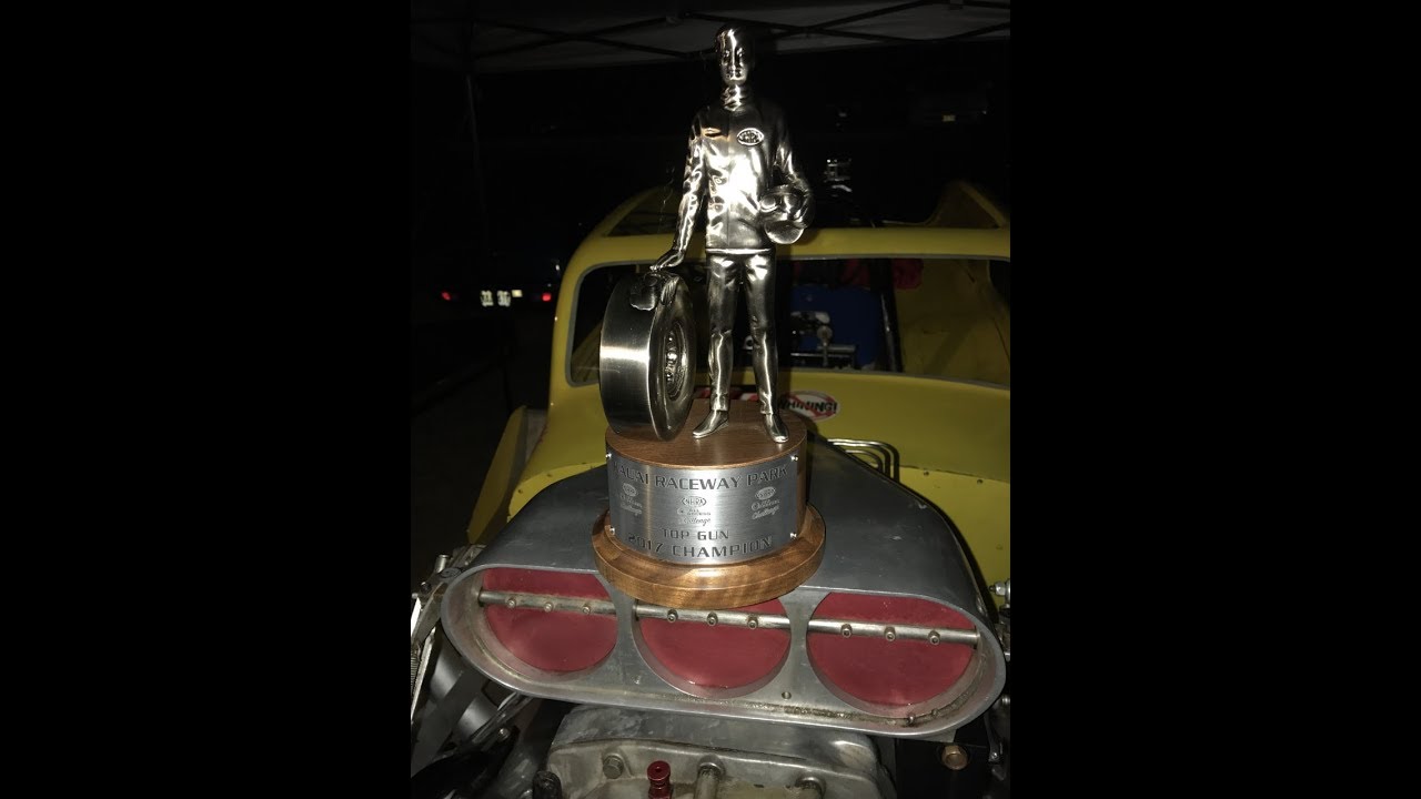 The NHRA Wally Trophy - YouTube