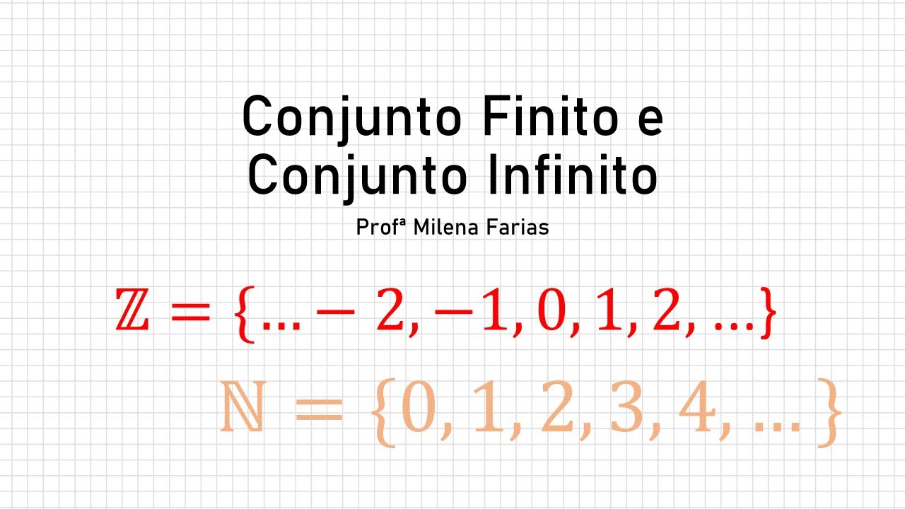 Conjunto Finito e Conjunto Infinito - YouTube