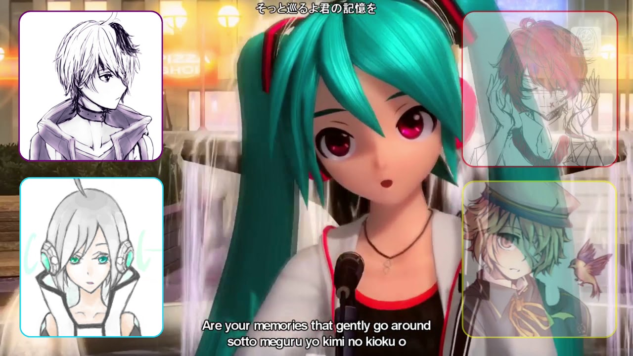 [Vocaloid] Puzzle Chorus Cover [VFlower, Fukase, Piko, Oliver] - YouTube