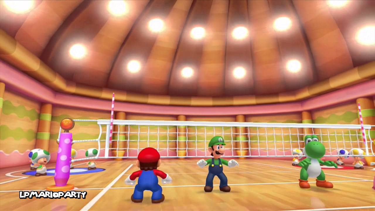 Mario Party 10 Minigame: Bump, Set, Spike (DE: Teamschmettern) [HD ...