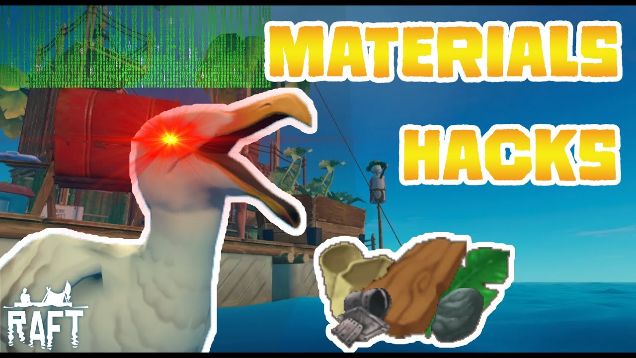 How To Easy Collecting Materials and Feather At Early Game - Raft Tips ...