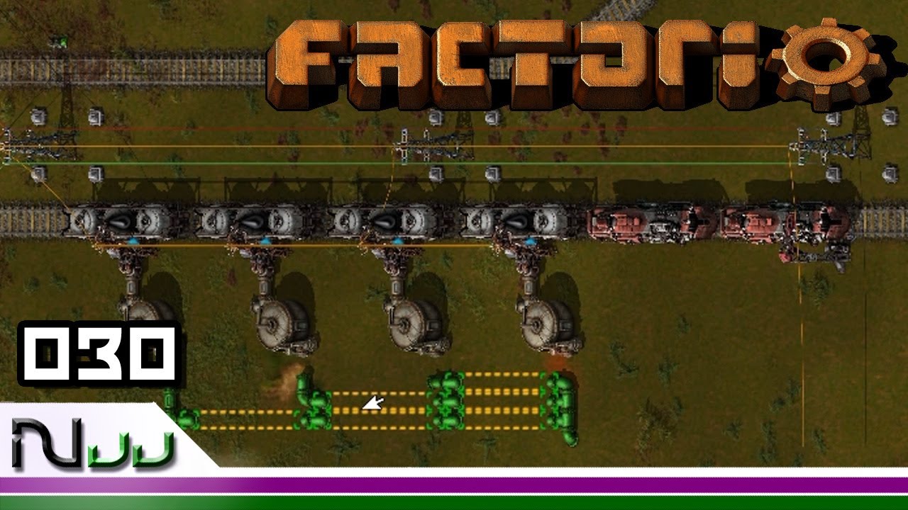 Factorio Lets Play - Entry Level to MEGABASE! 30 Tapping that OIL! - YouTube